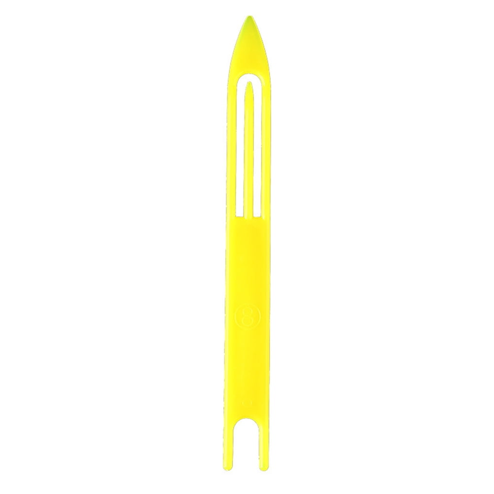 EXHUMKY 30Pcs Craft Needles Net Knitting Repair Equipment Yellow ...