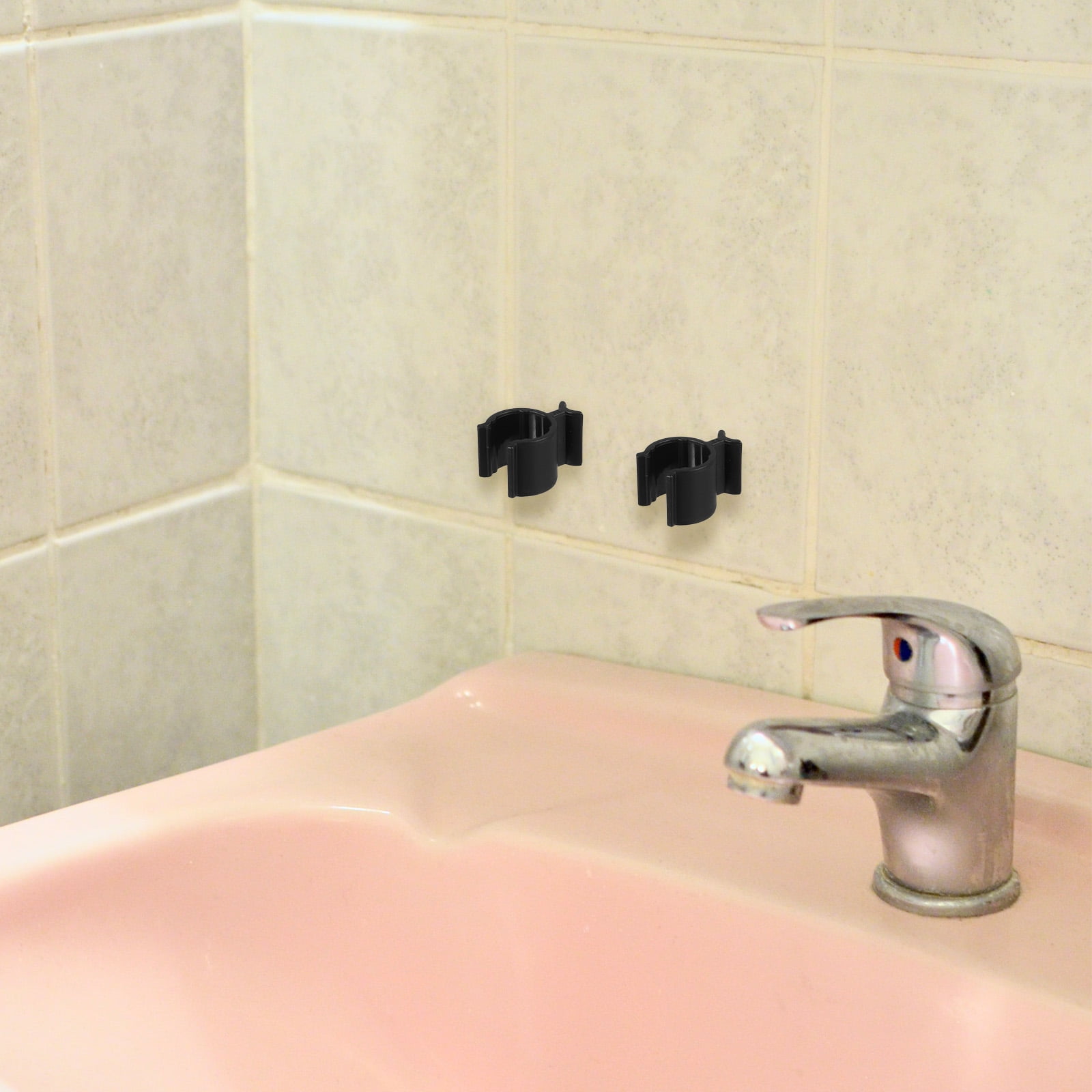 HEMOTON 30 Pcs Makeup Remover Oil Pump Clamp 2.00X1.50X1.20CM Black ...