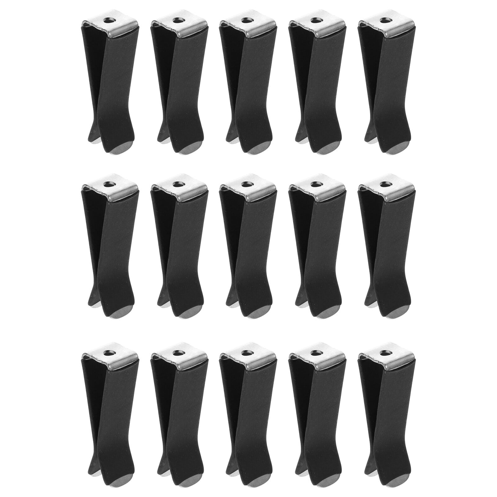 HEMOTON 30 Pieces Car Clips Metal Arc Shape Fragrance Holder Clamp Air ...