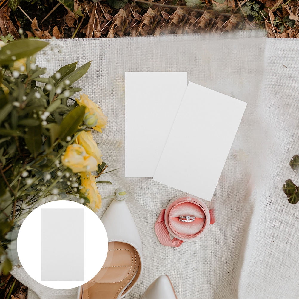 HEMOTON 300 Pcs Note Cards Blank Portable Graffiti Educational ...