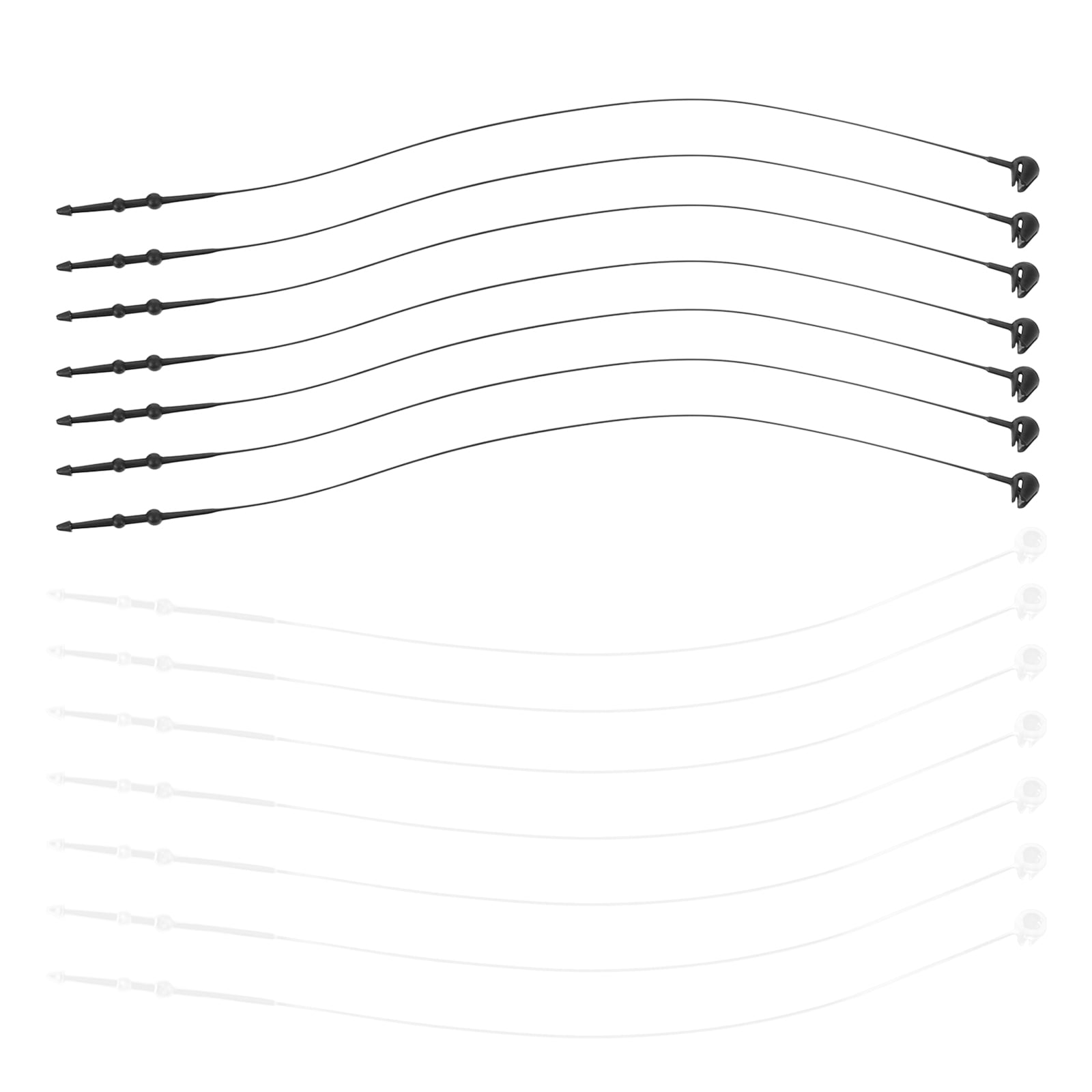 HEMOTON 3000pcs Clothing Tag String Label Hanging Rope Tag Cord String ...