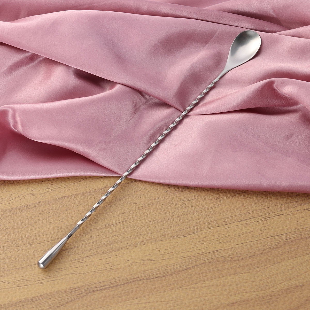 HEMOTON 304 Stainless Swizzle Stick Cocktail Bar Sticks Mixing Spoons ...