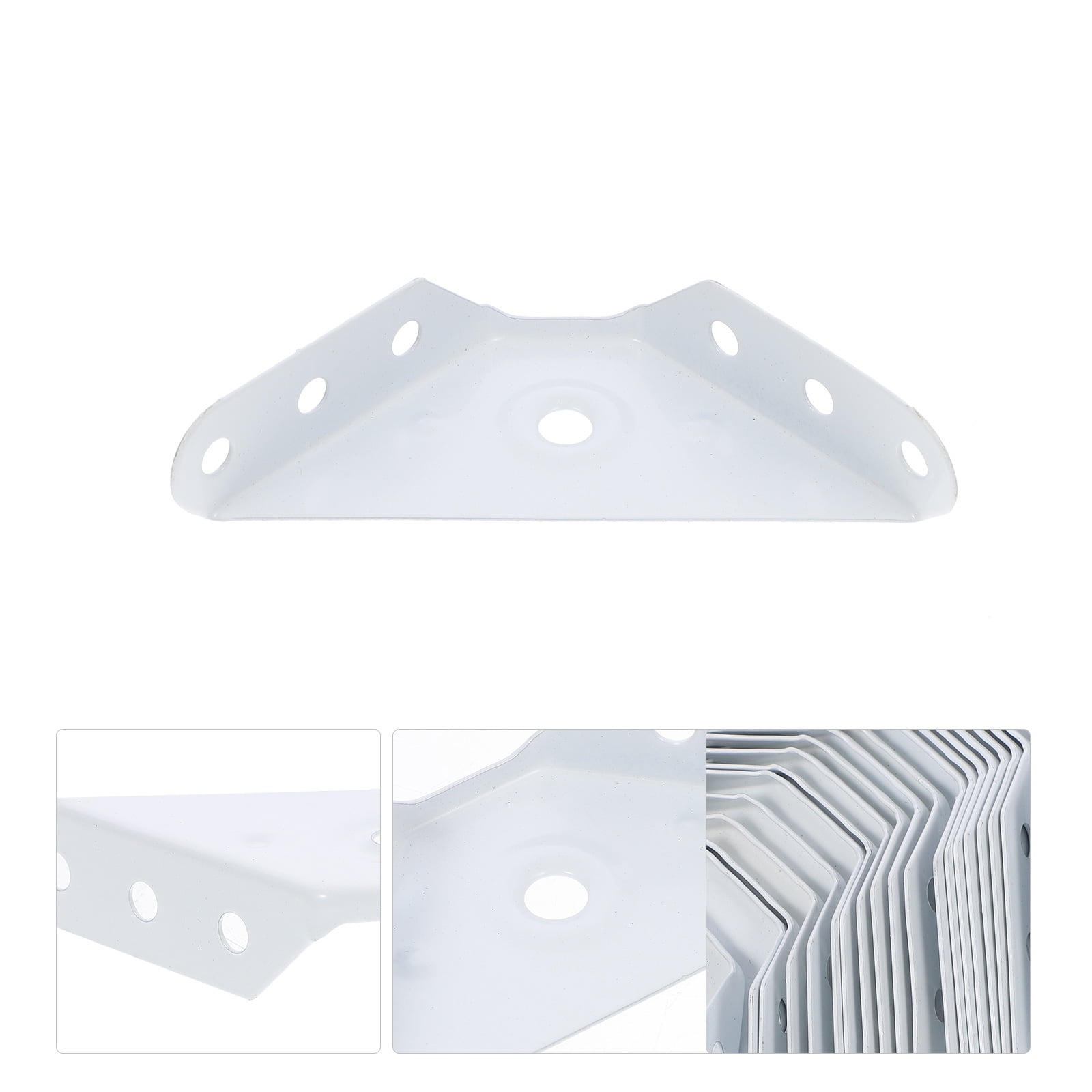 HEMOTON 30pcs Corner Bracket Corner Braces Trapezium Angle Code ...