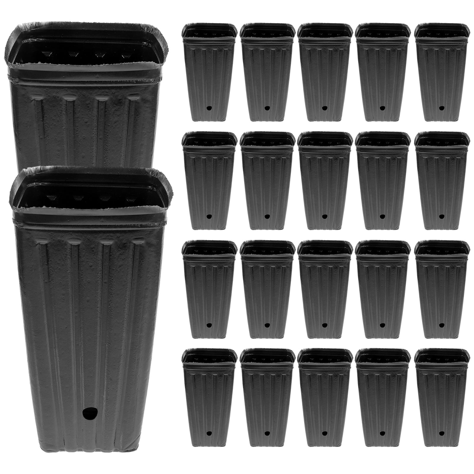 HEMOTON 30pcs Professional Nursery Cup Portable Flower Plant Container ...