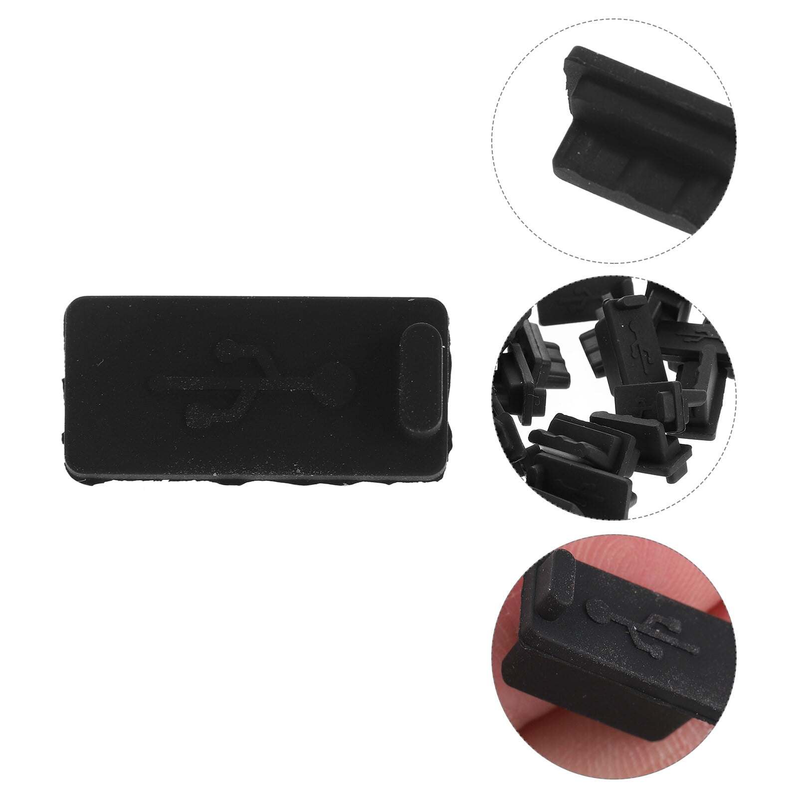 HEMOTON 32 Pcs Port USB Dust Plug Spatter Proof Laptop Accessory ...