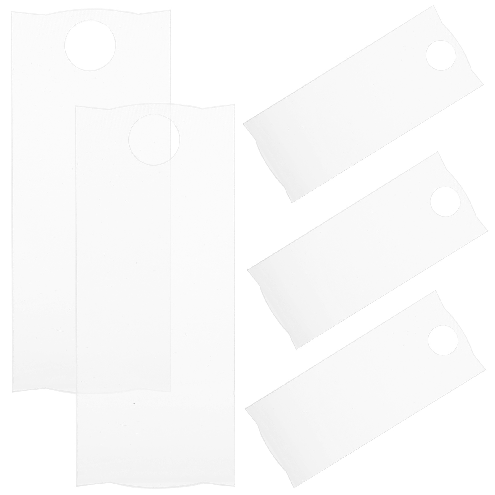 SOPOTUTU Blank Sublimation Name Tags Acrylic Rectangular for Tumbler ...