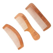 SoulGenie Handcrafted Neem Wood Comb - 7 inches Fine Tooth, Ecofriendly ...