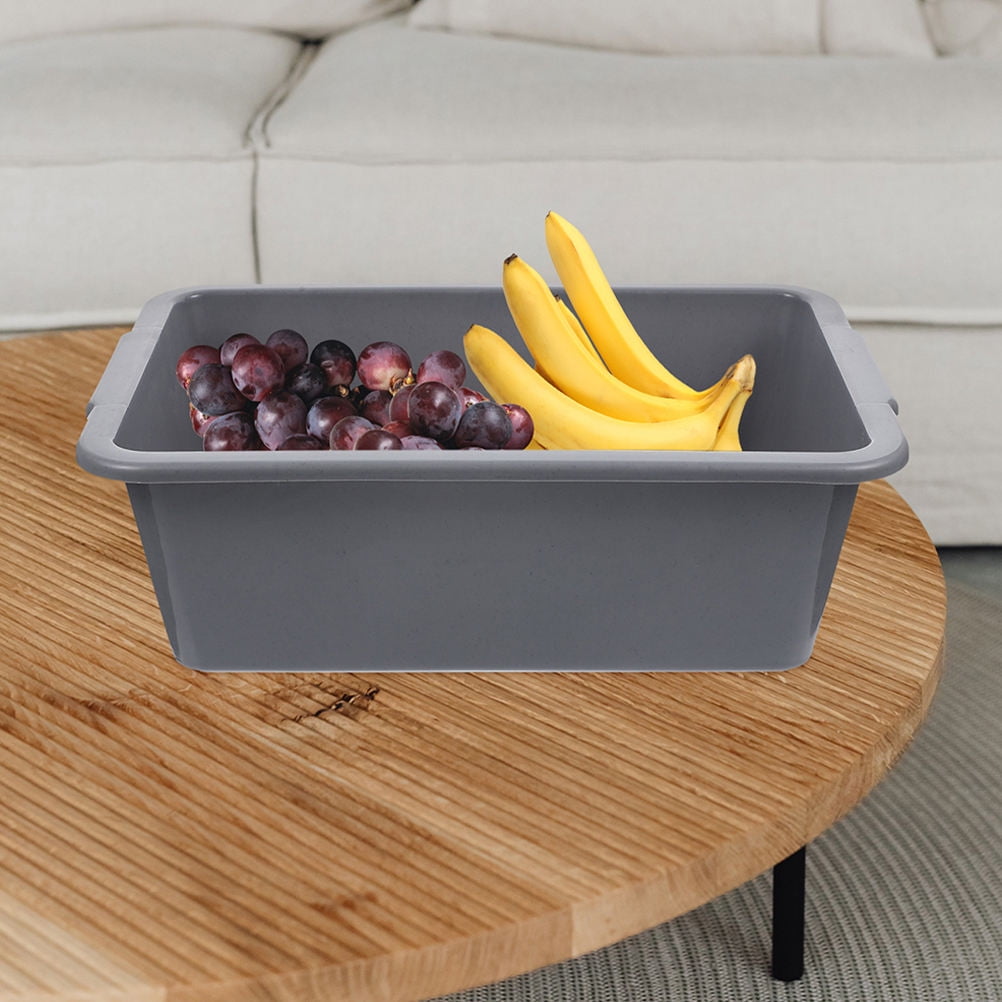 Phenofice Rounded Corners Design Dish Tub Grey for Home Use in ...