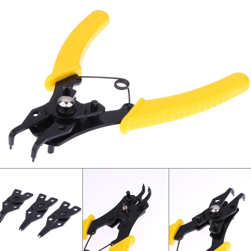 HEMOTON 4 IN Retaining Ring Pliers Multi Tools Multi Crimp Tool 15X10cm ...