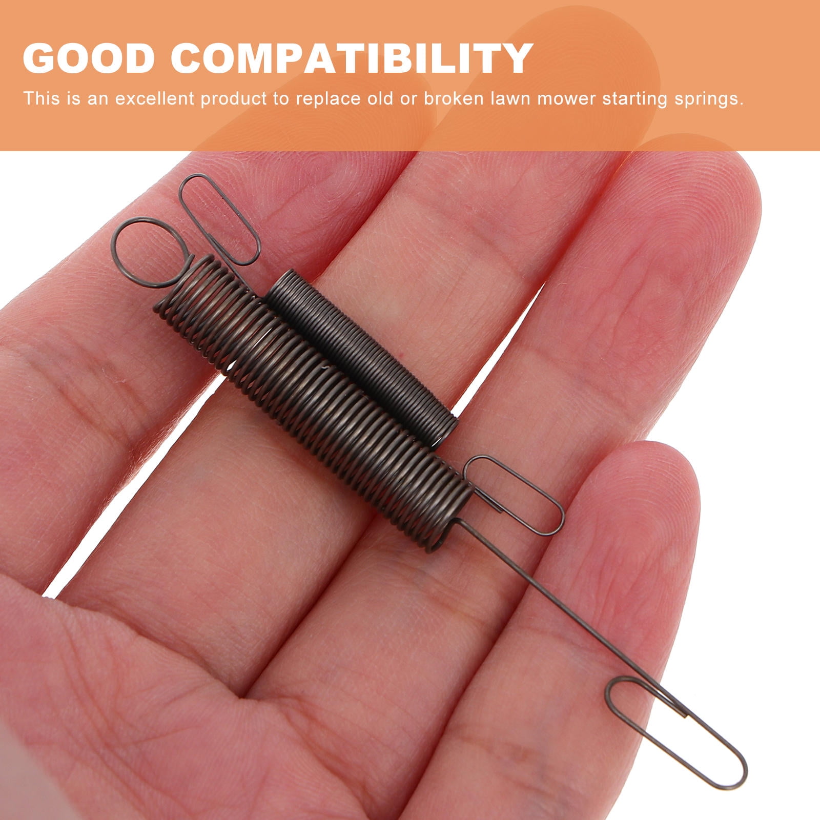 HEMOTON 4 Pcs Brush Cutter Replacement Springs Garden Mower Grass Lawn ...