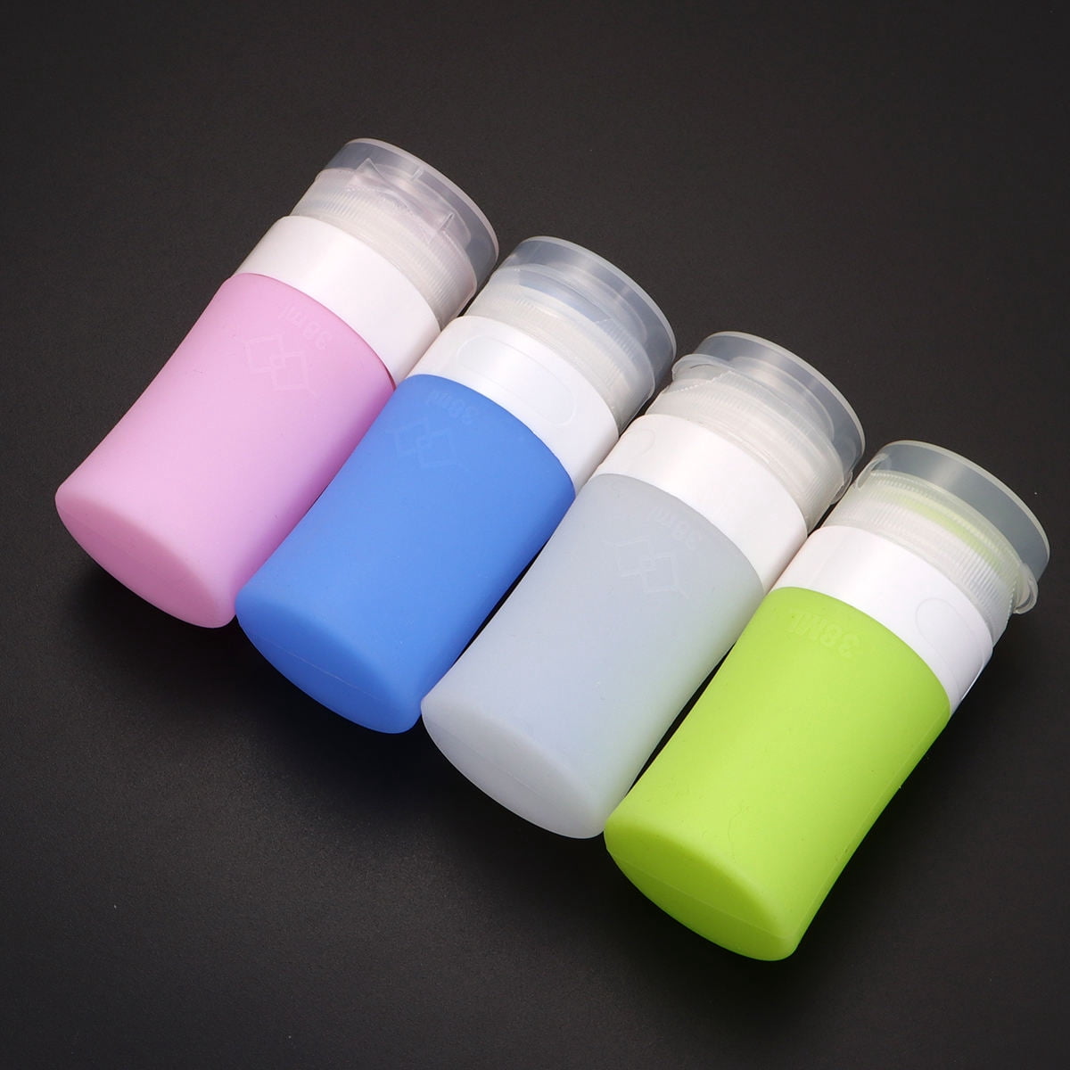 HEMOTON 4 Pcs Lotion Containers Travel Cosmetic Bottle Size Bottles ...