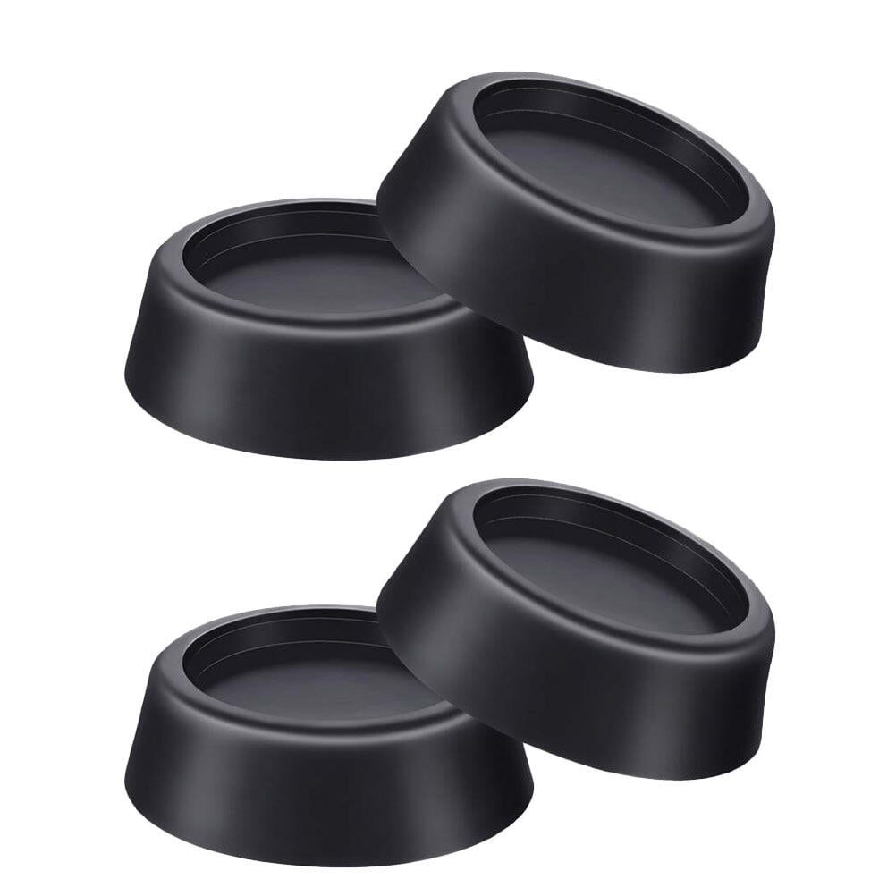 HEMOTON 4 Pcs Washing Machine Reducer No Slide Furniture Pads Black ...
