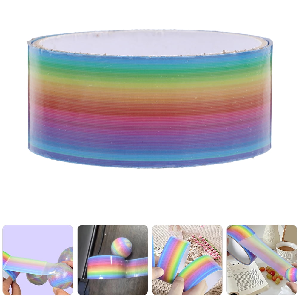 Hytrove Paint Tape Multi-Colored Easy To Tear 4Pcs 197X1.4X0.004in ...