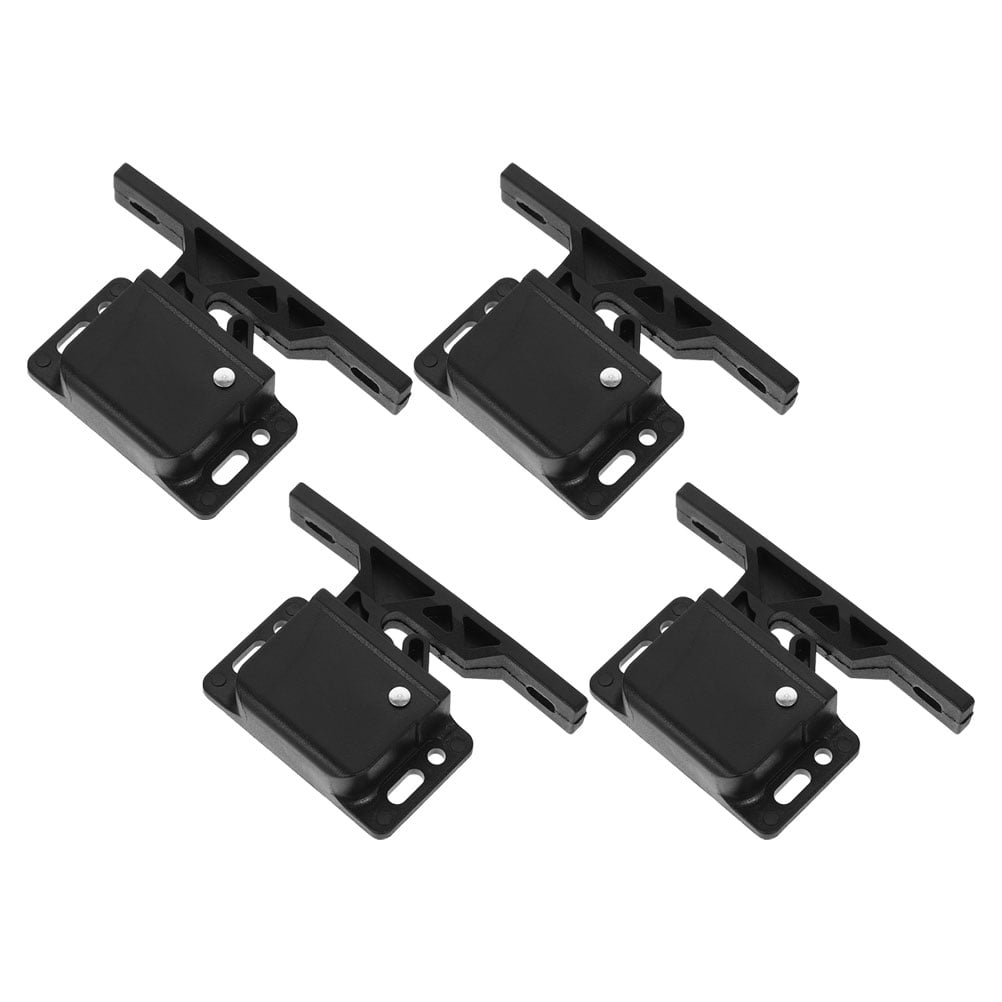 Hytrove Camper Cabinet Latch Black 4Set 1.97X1.38X0.59In - Walmart.com
