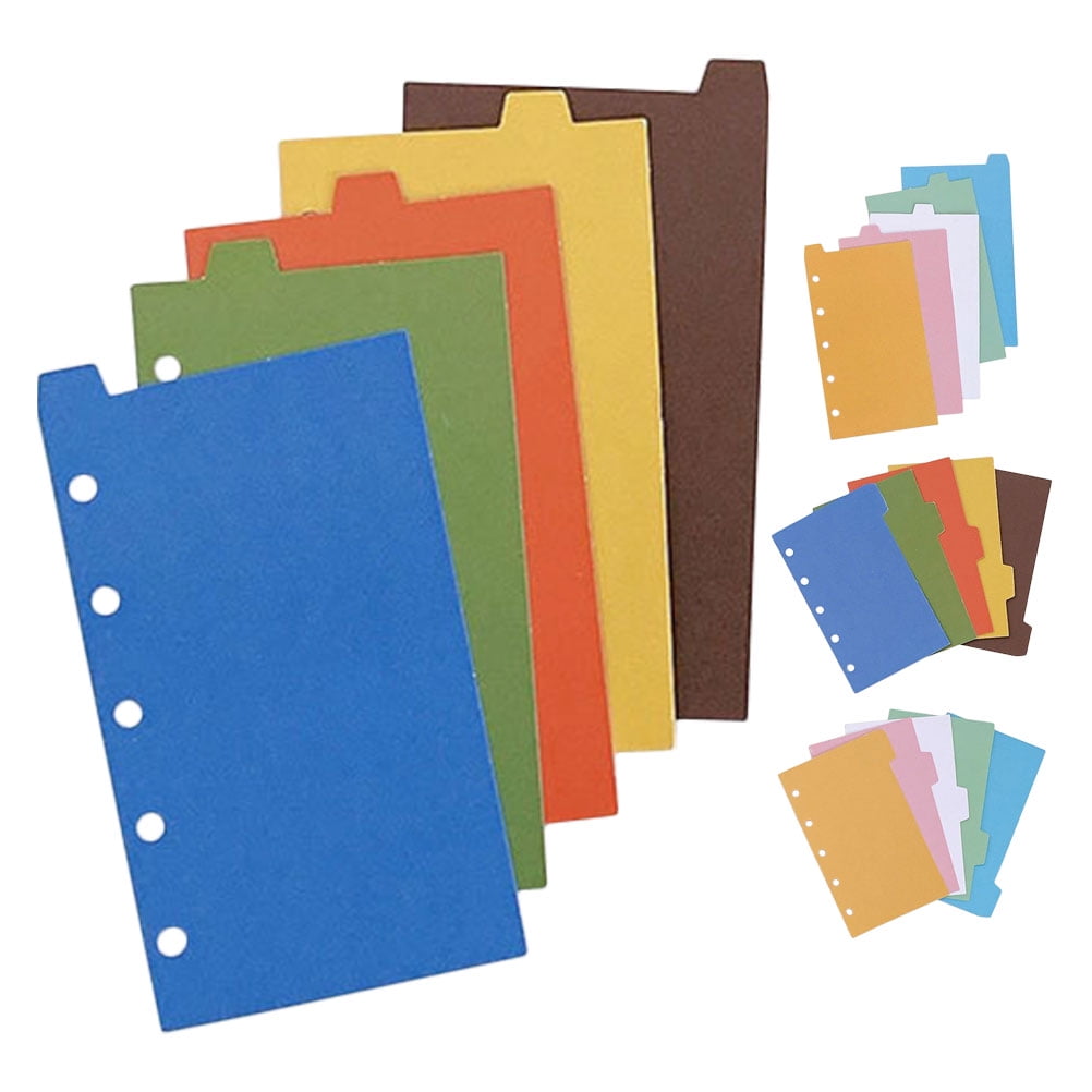SOPOTUTU 4 Sets Notebook Dividers Tab Office Page Markers for Simple ...