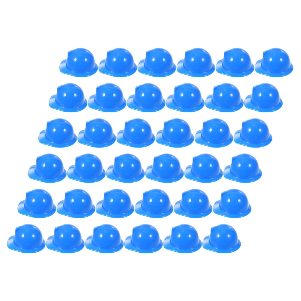 HEMOTON 40 Pcs Party Hats for Adults Mini Construction Men and Women ...