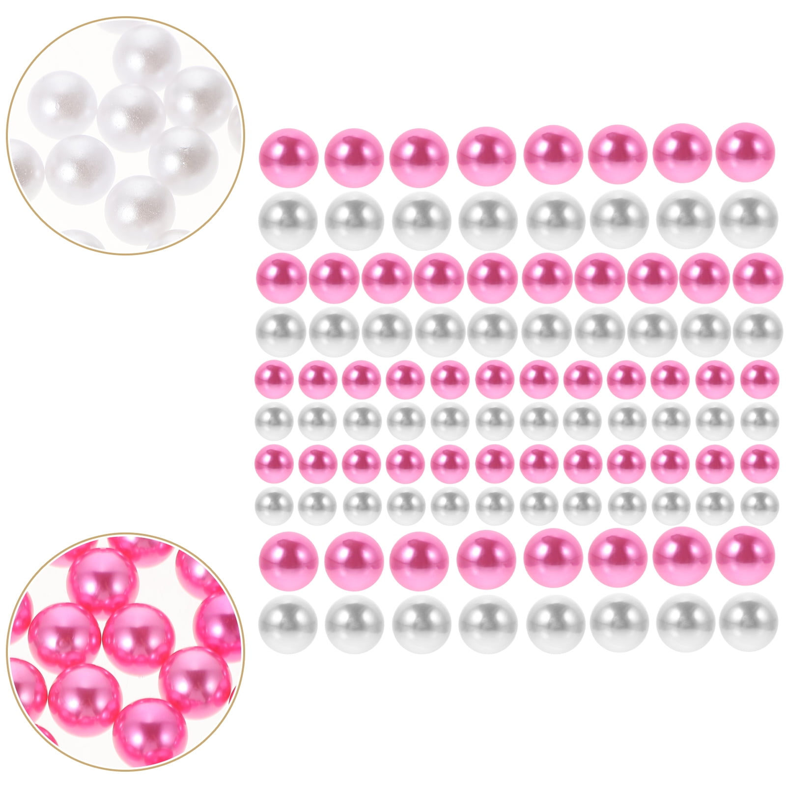 HEMOTON 400 Pcs Artificial Pearl Vase Fillers Pearls for Centerpieces ...