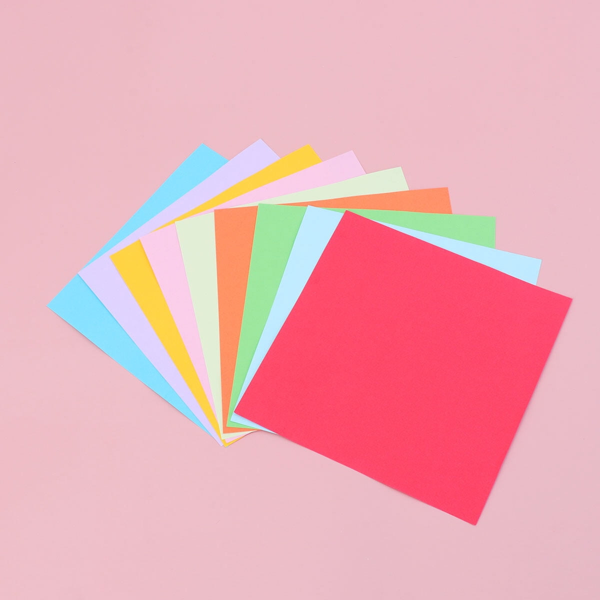 HEMOTON 400 Sheets Hand Colorful Origami Folding Paper Child - Walmart.com