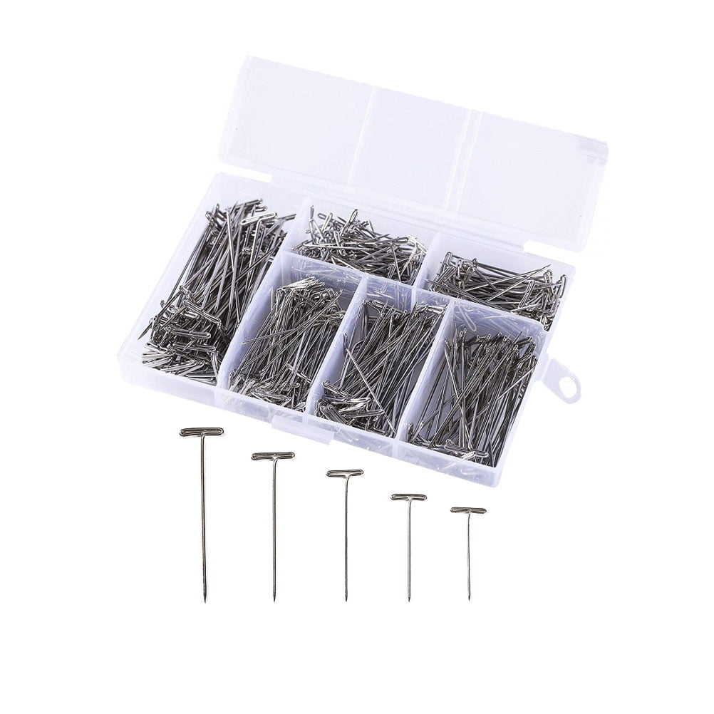 COOPHYA T Shaped Needles Stainless Steel 450Pcs 2.1In - Walmart.com
