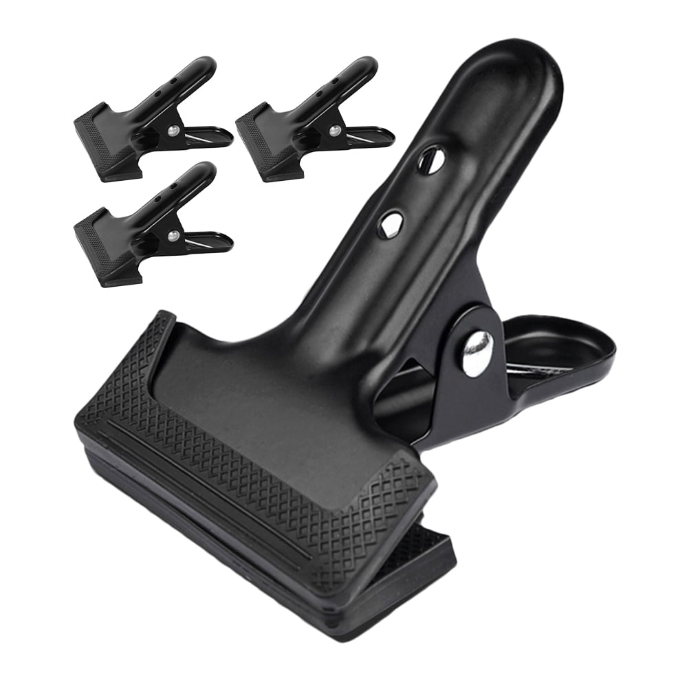 HEMOTON 4Pcs Backdrop Clips Backdrop Clamps Cold Rolled Steel Clips ...