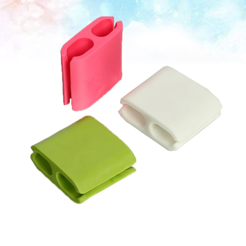 SOPOTUTU 4PCS Data Cable Winder TPR Assorted Color for Computer Cables ...