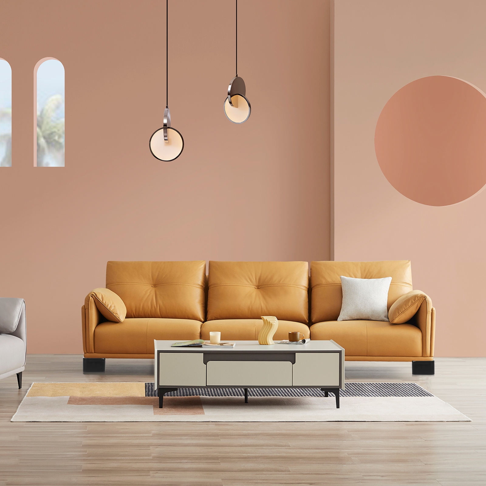 HEMOTON 4Pcs Desk Risers Bed Risers Black Square Abs Rubber Plastic 3 ...