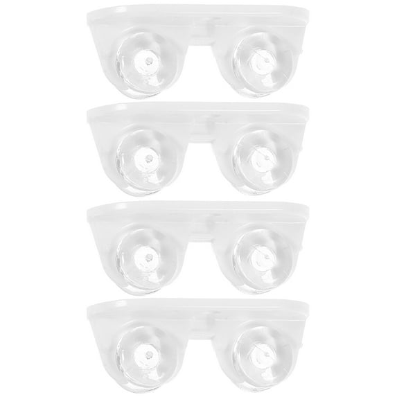 HEMOTON 4pcs Adhesive Box Moving Wheel Caster Box Caster Sticky Box ...