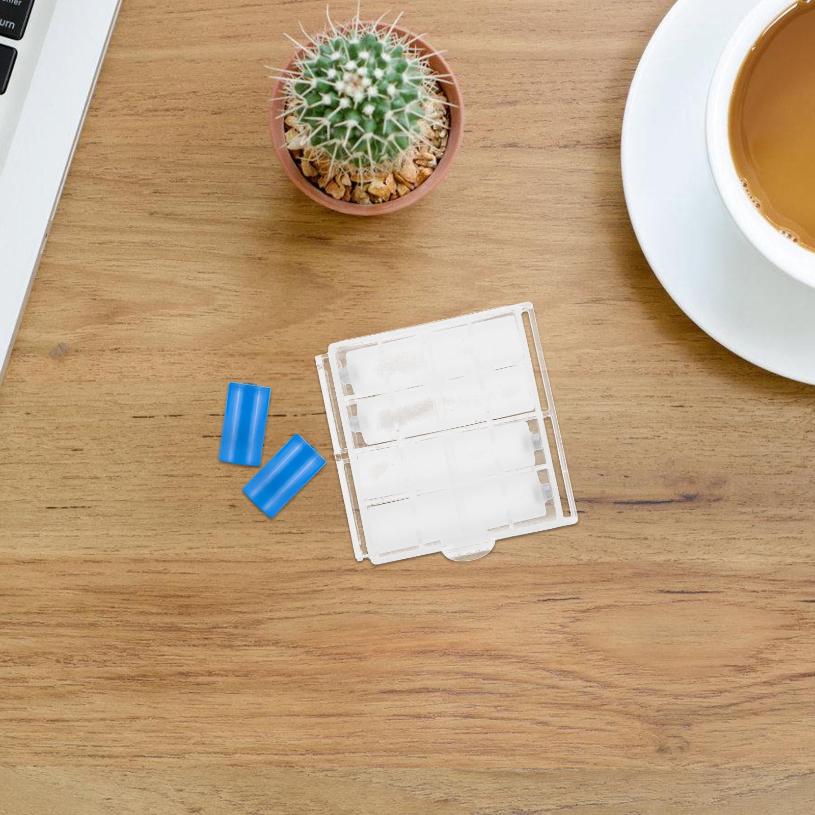 HEMOTON 4pcs Battery Converter Adapter AAA to AA Battery Adapter Small ...