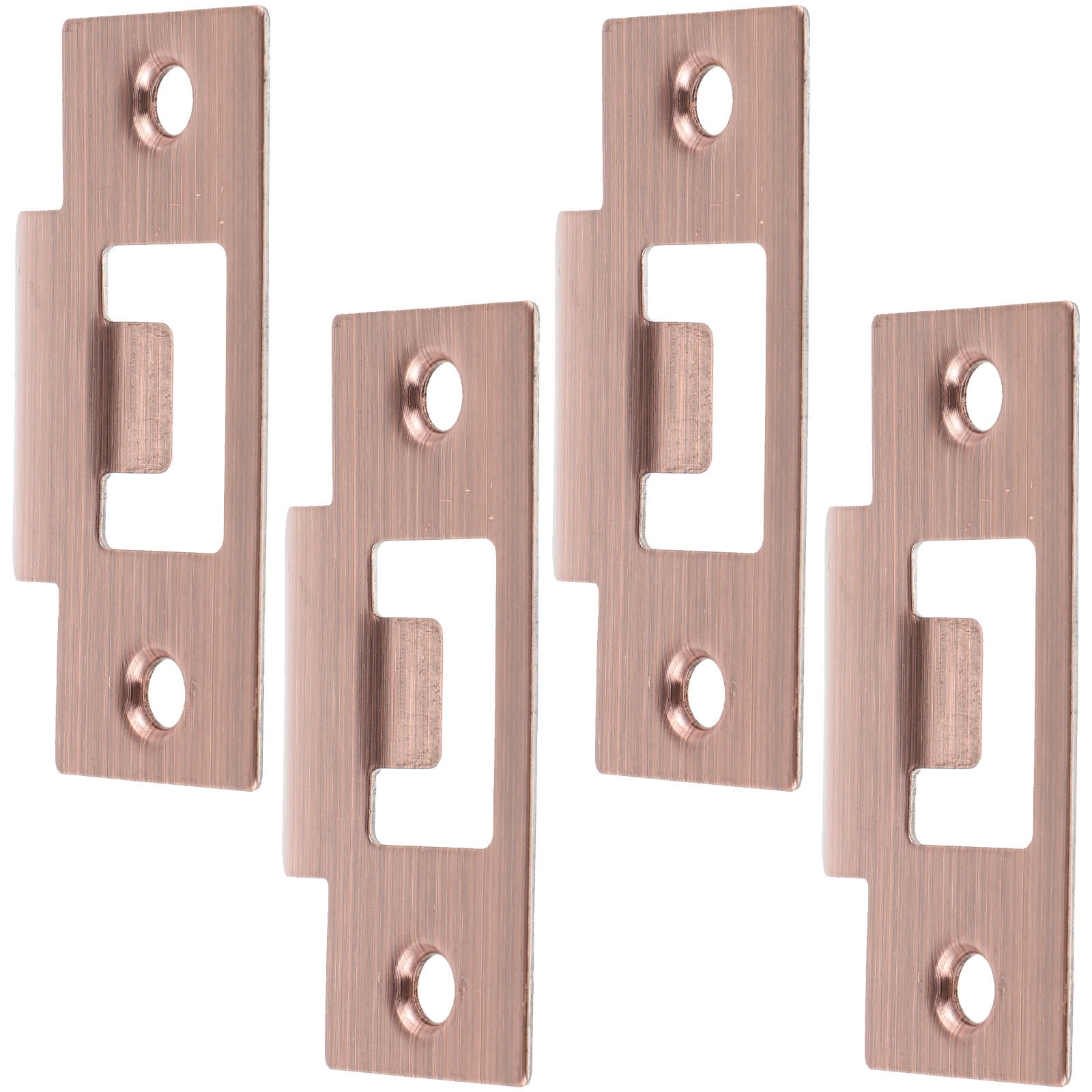 HEMOTON 4pcs Deadbolt Reinforcement Plate Stainless Steel Door Guide ...