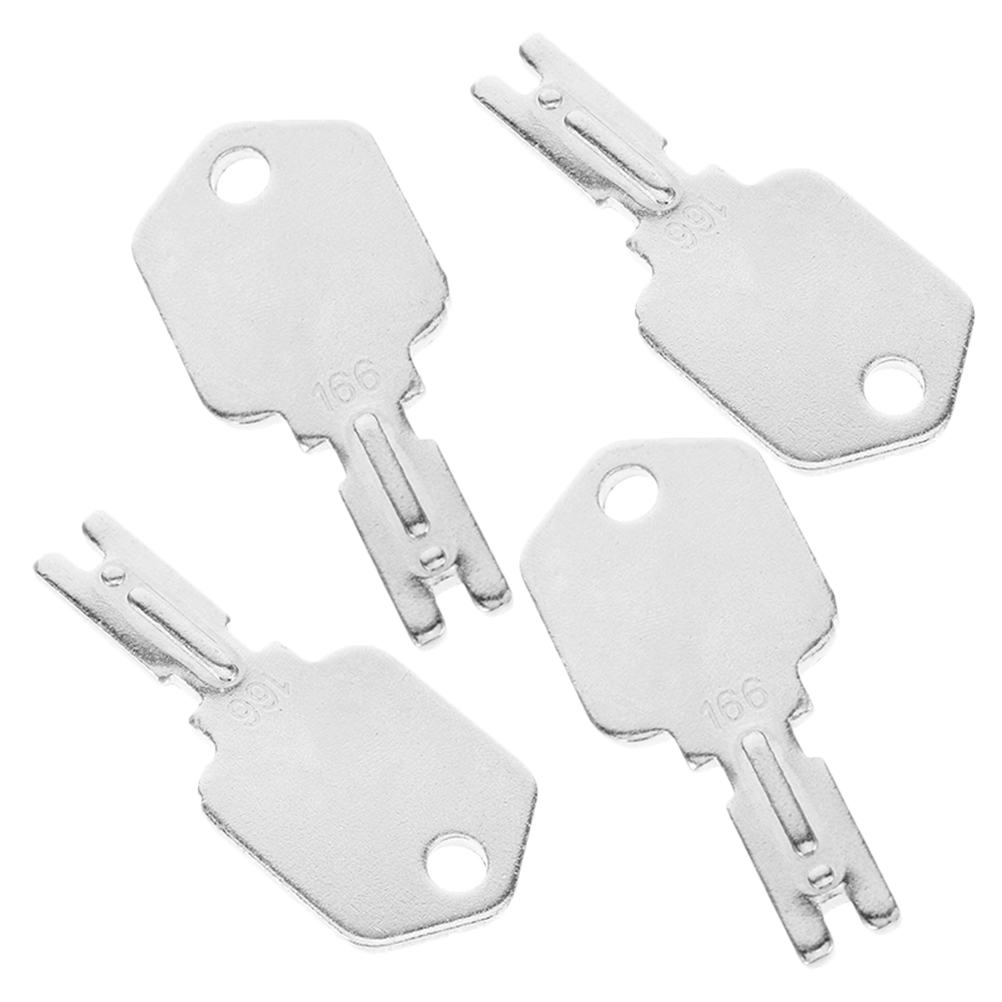HEMOTON 4pcs Forklift Key Set Heavy Duty Construction Keys Forklift ...