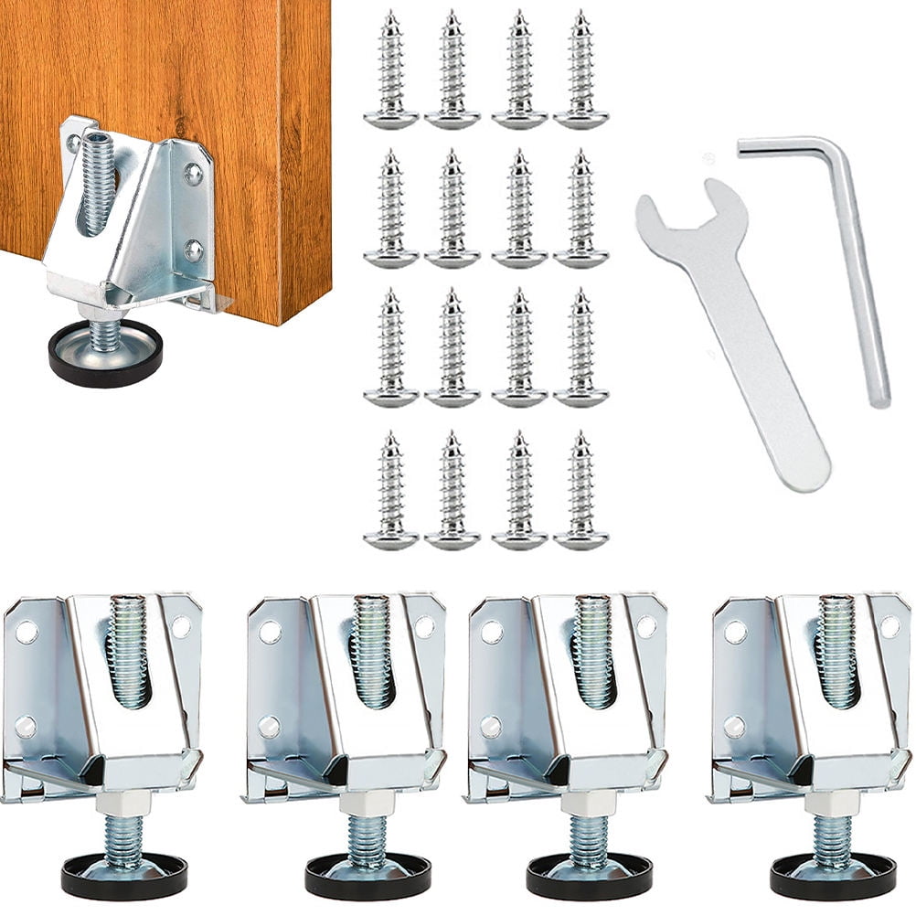 SOPOTUTU Adjustable Furniture Leg Galvanized Cold Rolled Steel ...