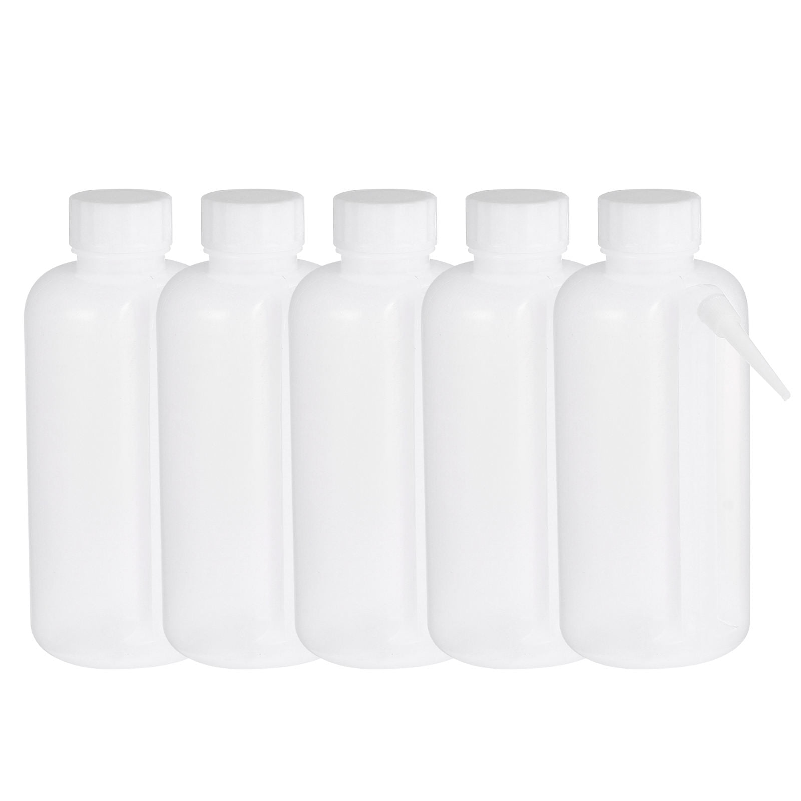 HEMOTON 5 Pcs Empty Filling Bottles Plastic Washing Container with Lid ...
