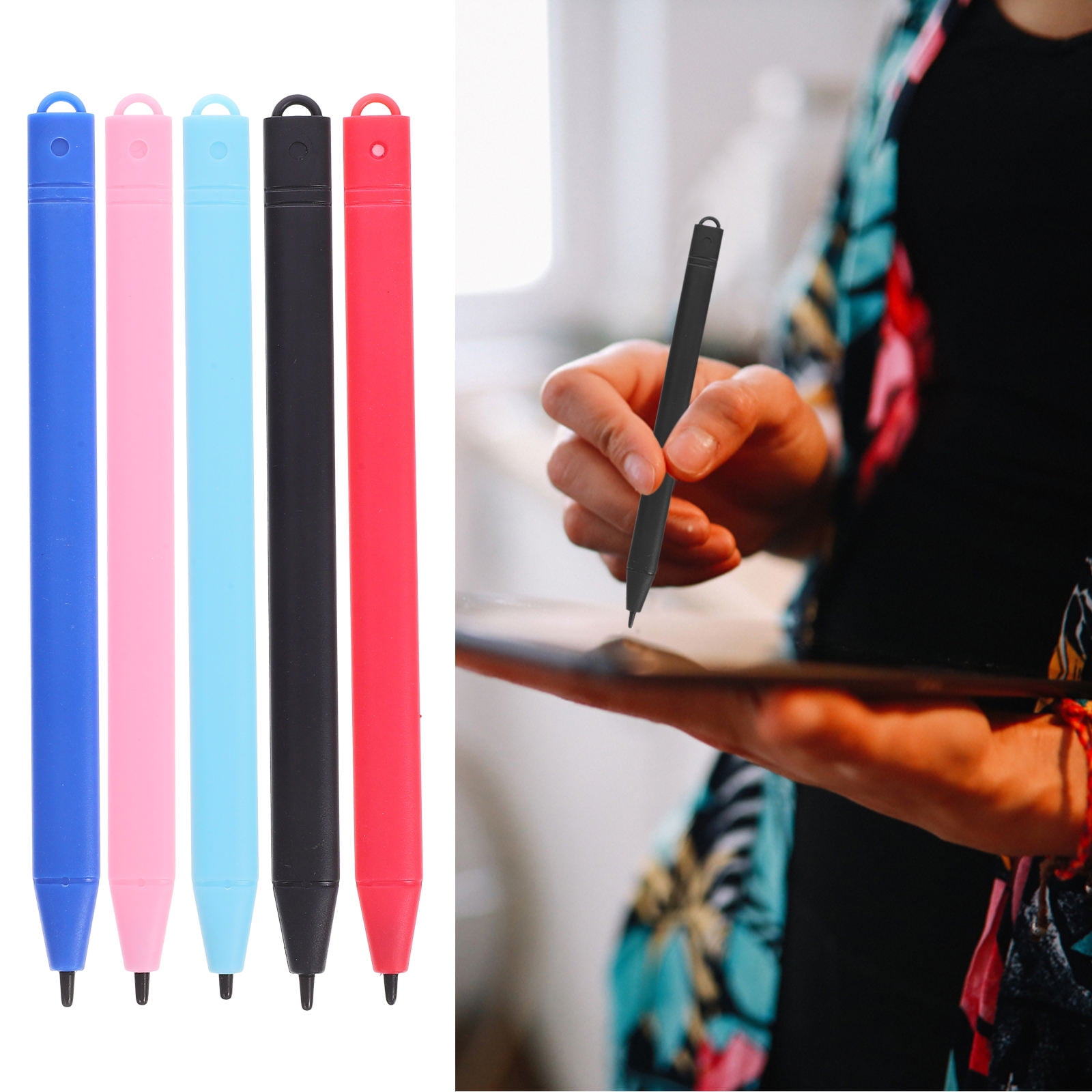 HEMOTON 5 Pcs Fine Tip Stylus Tablet Pen 12.40X0.90X0.40CM - Walmart.com