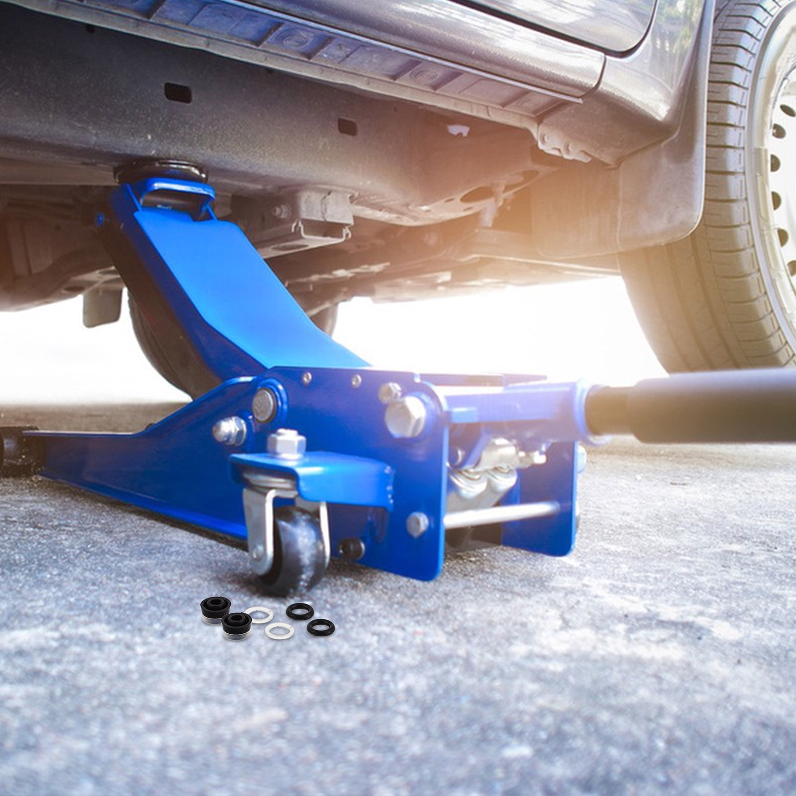 HEMOTON 5 Sets of Jack Oil Seals Kit Easy Installation Floor Jack Oil ...