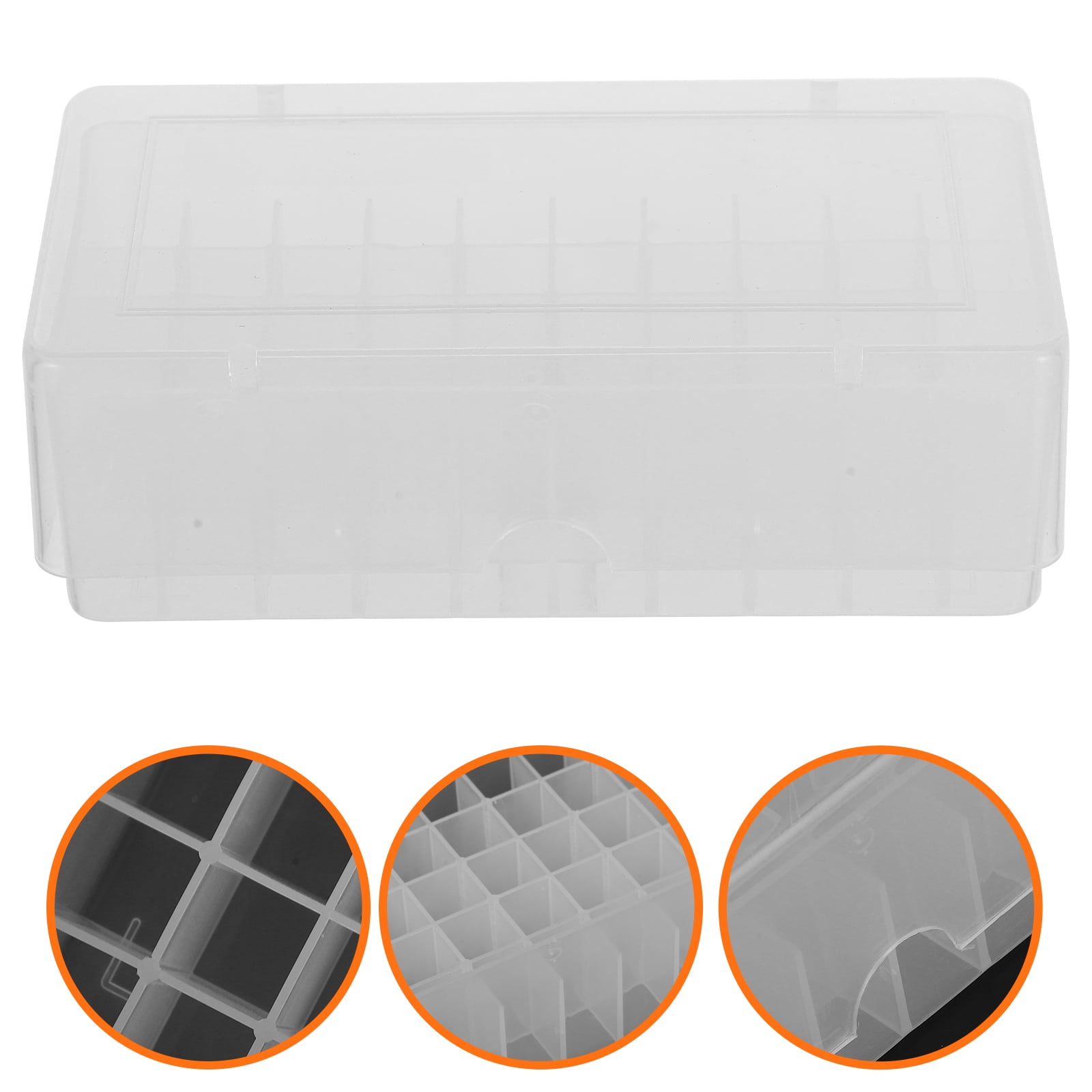 HEMOTON 50 Grid Cryogenic Storage Box Clear Freezer Box Sample ...