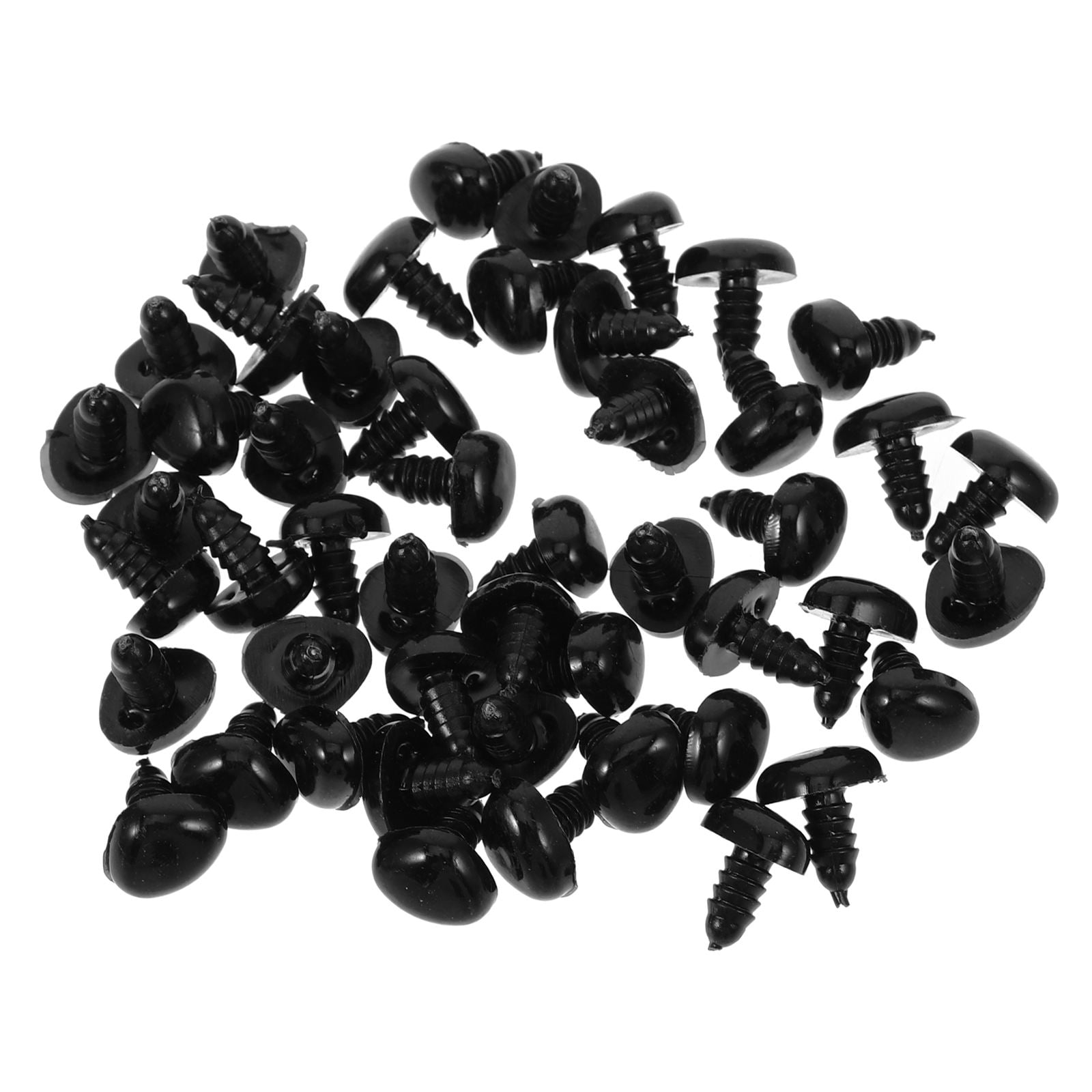 HEMOTON 50 Pcs Doll Nose Accessories Animal Safety Our Cute Child ...