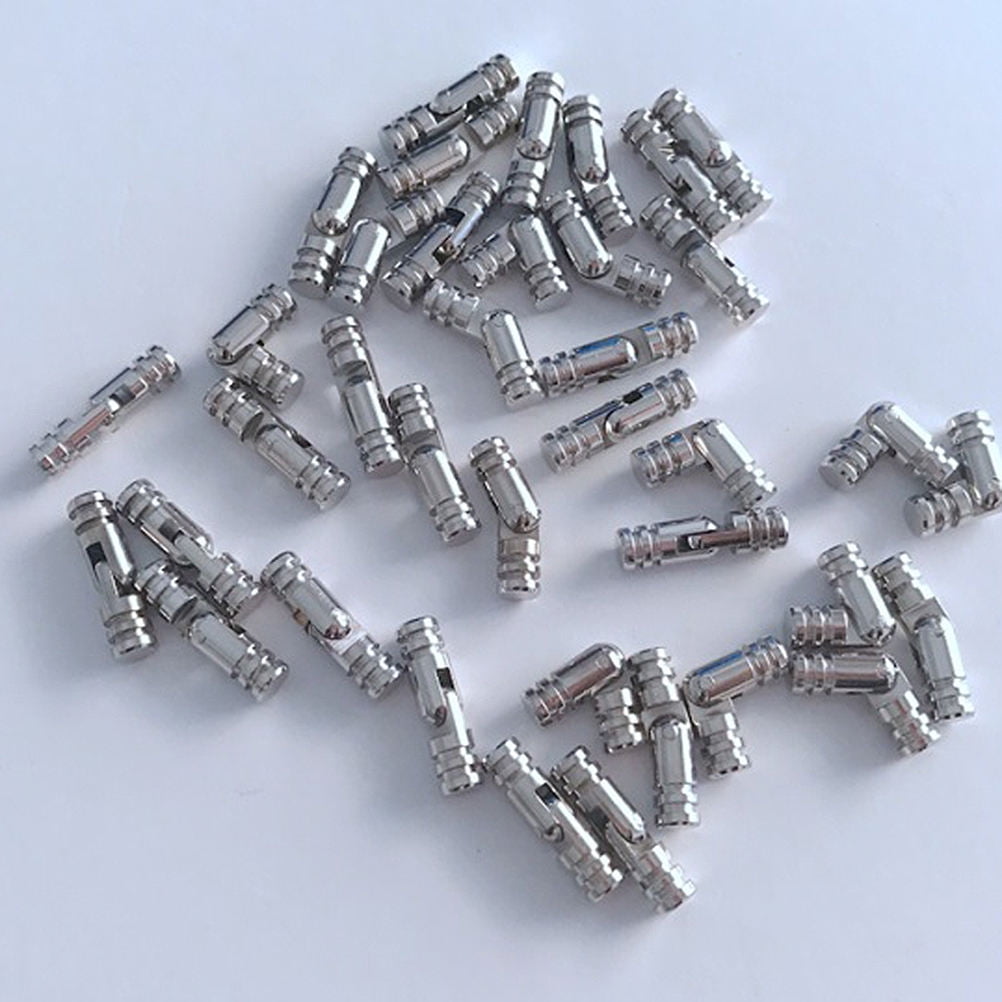 HEMOTON 50 Pcs Hinged Gift Box Concealed Hinges Nickel Jewelry Man ...
