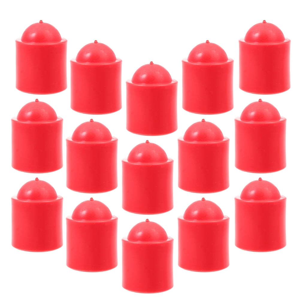 HEMOTON 50 Pcs Portable Billiard Ferrules Cue for Pool Stick Snooker ...