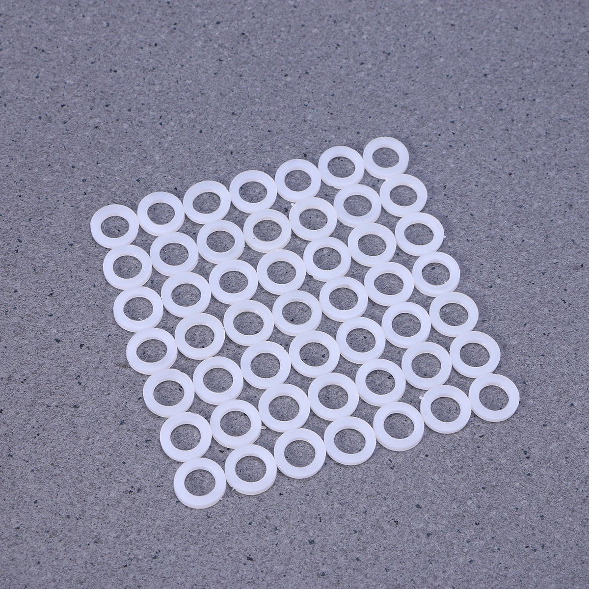 HEMOTON 50 Pcs Silicone Gasket Key Drainage Pipe Sealing Rings for ...