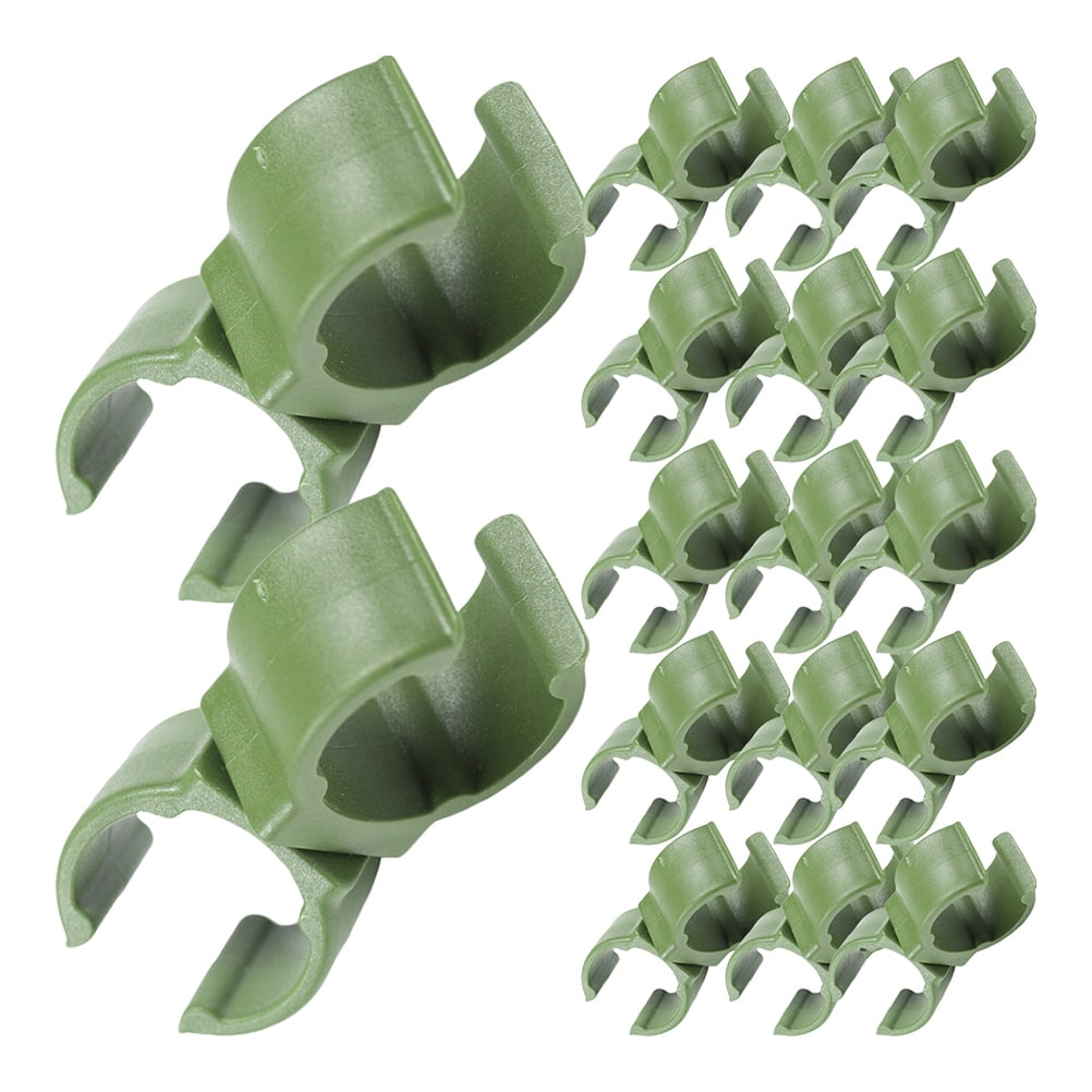 HEMOTON 50 Pcs Sturdy Small Buckles Plant Growing Trellis Wire Outdoor ...