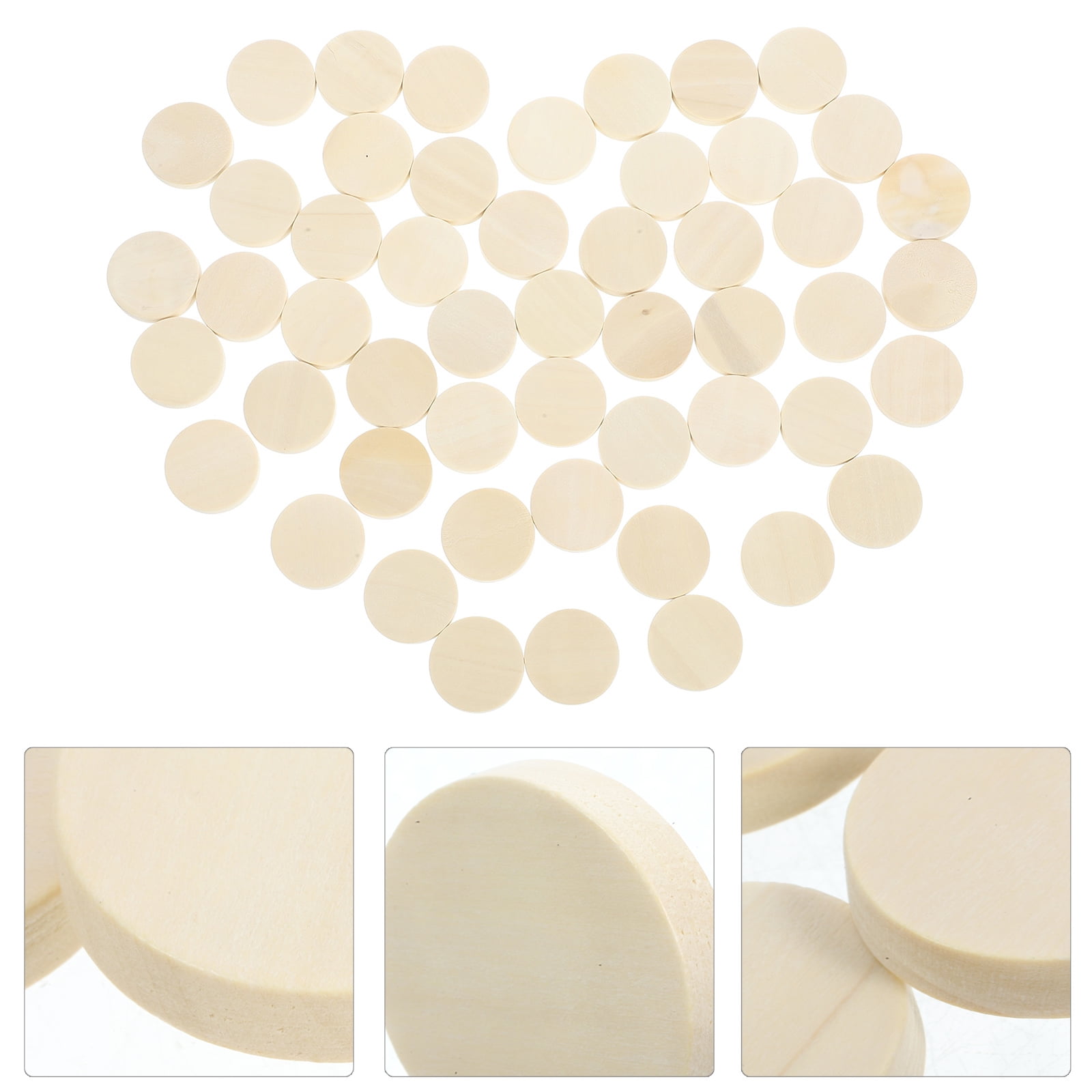 HEMOTON 50 Pcs Wood Piece Base Toy Figure Display Small Peg - Walmart.com