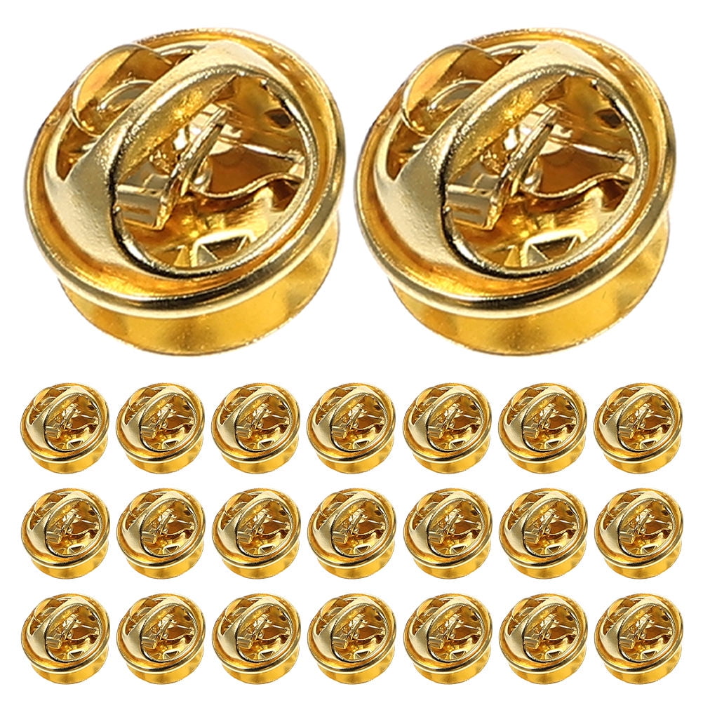 HEMOTON 50 Sets Pin Back Clutch Pin Back Locking Pin Locking Back ...