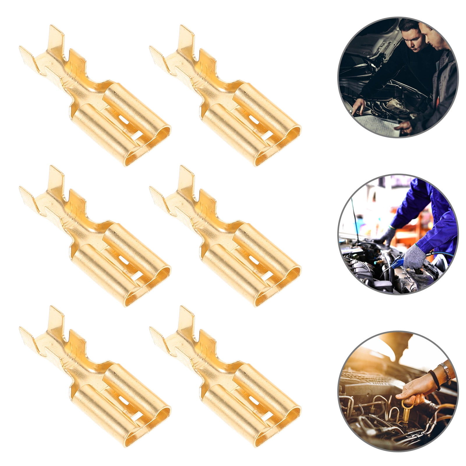 HEMOTON 50pcs Automotive Connector Metal Connector Pins Cable ...