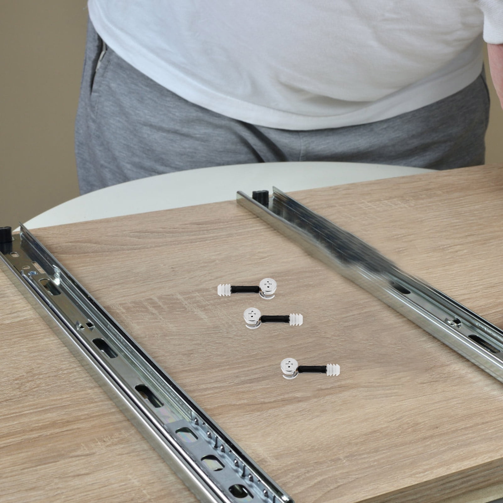 HEMOTON 50pcs Cam Lock Fittings For Furniture Furniture Connecting ...