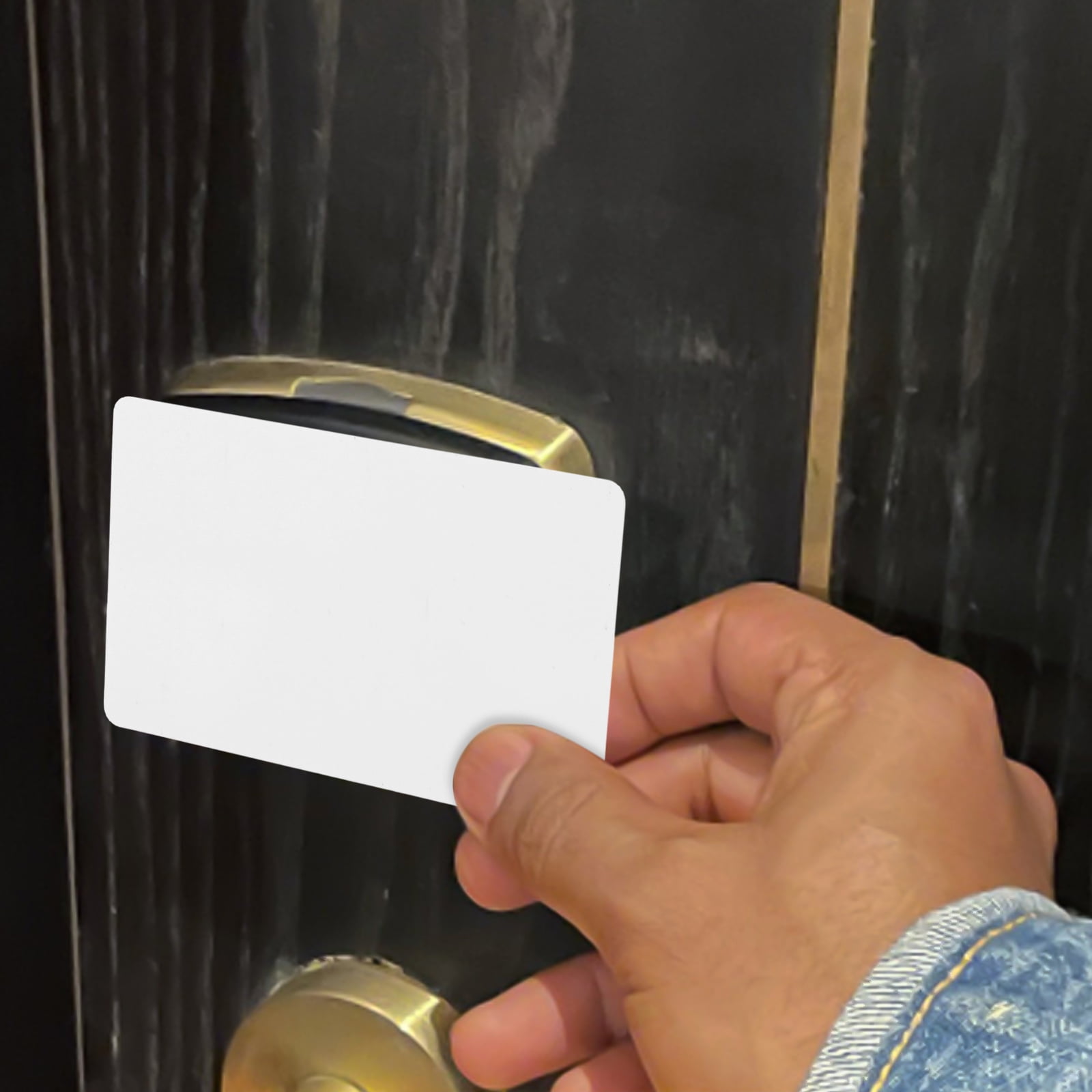 HEMOTON 50pcs Printable Pvc Cards Double-Sided Blank Card Blank ...