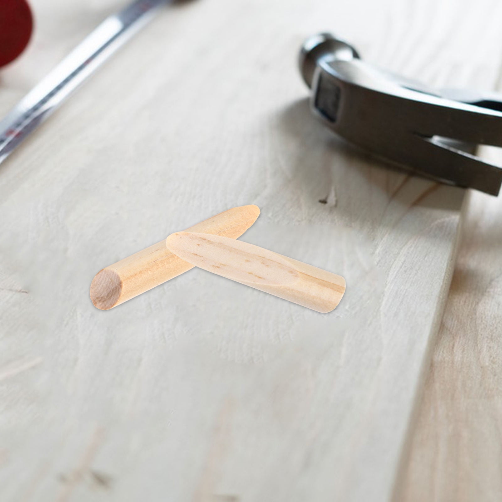 HEMOTON 50pcs Solid Wood Pocket Hole Plugs Wood Plugs for Pocket Hole ...