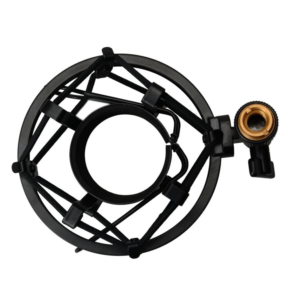 HEMOTON 5CM Metal Microphone Mic Mount Shockmount for Recording ...