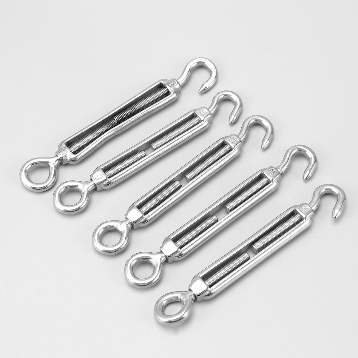 HEMOTON 5pcs 304 Stainless Steel Flower Basket Screws M5 Rotating Chain ...