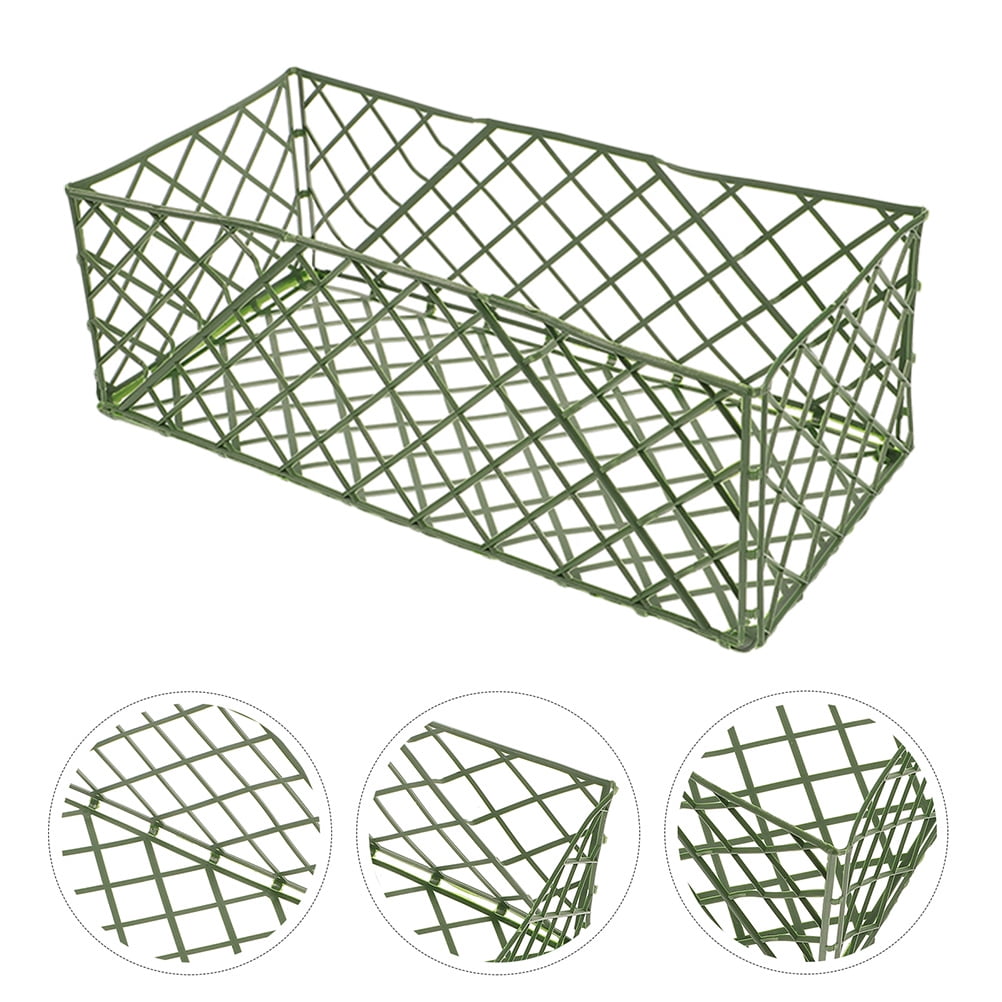 HEMOTON 5pcs Garden Floral Foams Cages Home Floral Mud Cages Flower ...