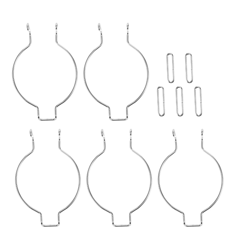 SOPOTUTU Airtight Jar Clamp Set, 5 Pieces Metal Closure Clips for Jars ...